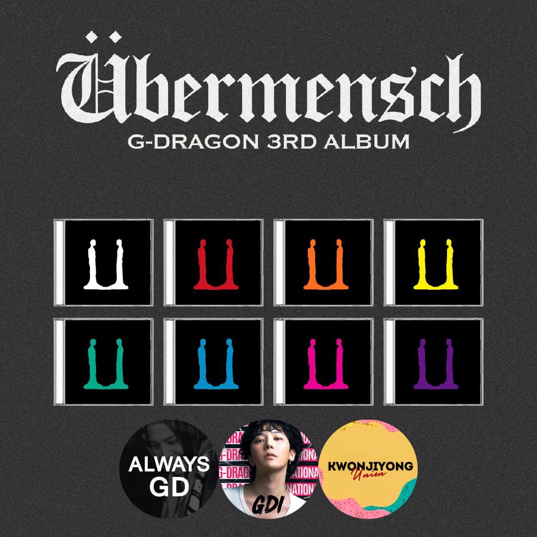 [2nd GO G-DRAGON ] G-DRAGON 3RD ALBUM [Übermensch]